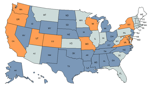 State Map for Web Developers at My Next Move