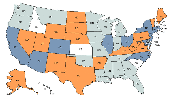 State Map for Excavating & Loading Machine & Dragline Operators ...